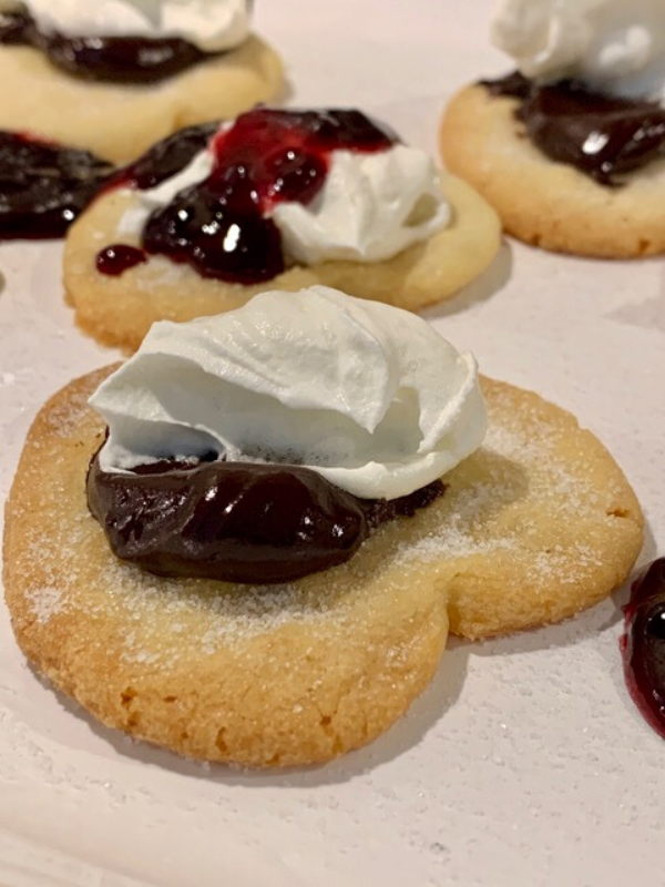 Sugary, Salty, Crunchy Sugar Cookies - Two Adorable Labs