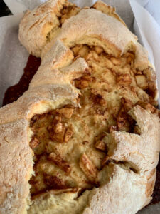 Maple Glazed Apple Pull-Apart Bread - Two Adorable Labs