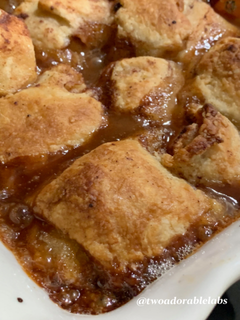 Super Easy Apple Dumplings - Two Adorable Labs