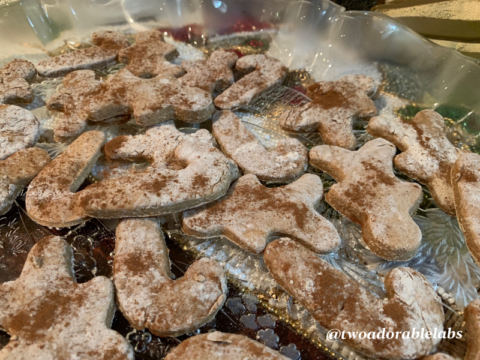 Dog Snickerdoodles - Two Adorable Labs